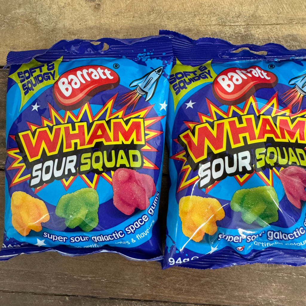 3x Barratt Wham Sour Squad Share Bags 3x94g And Low Price Foods Ltd