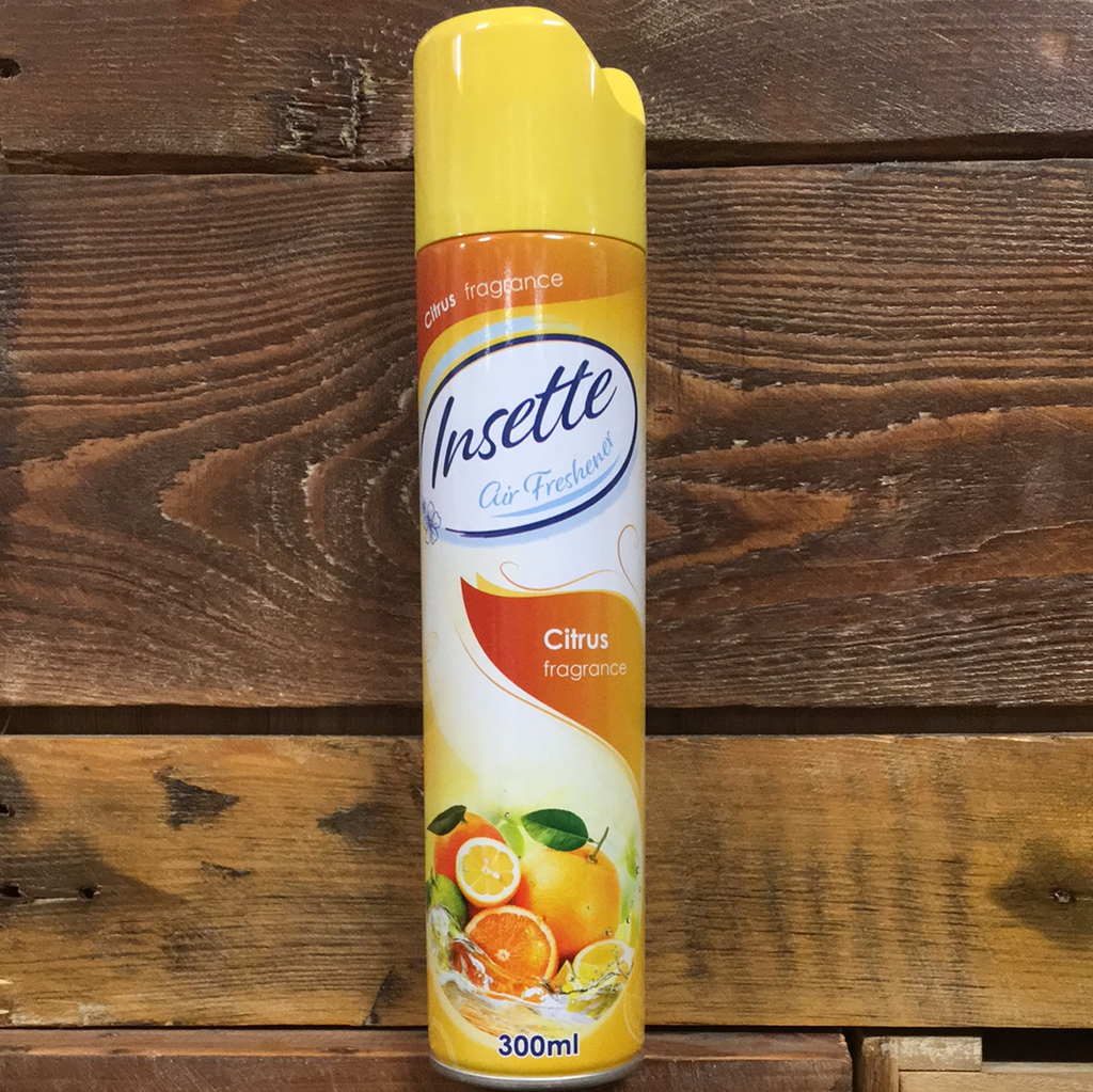 Insette Air Freshener Citrus Fruits Fragrance 300ml & Low Price Foods Ltd
