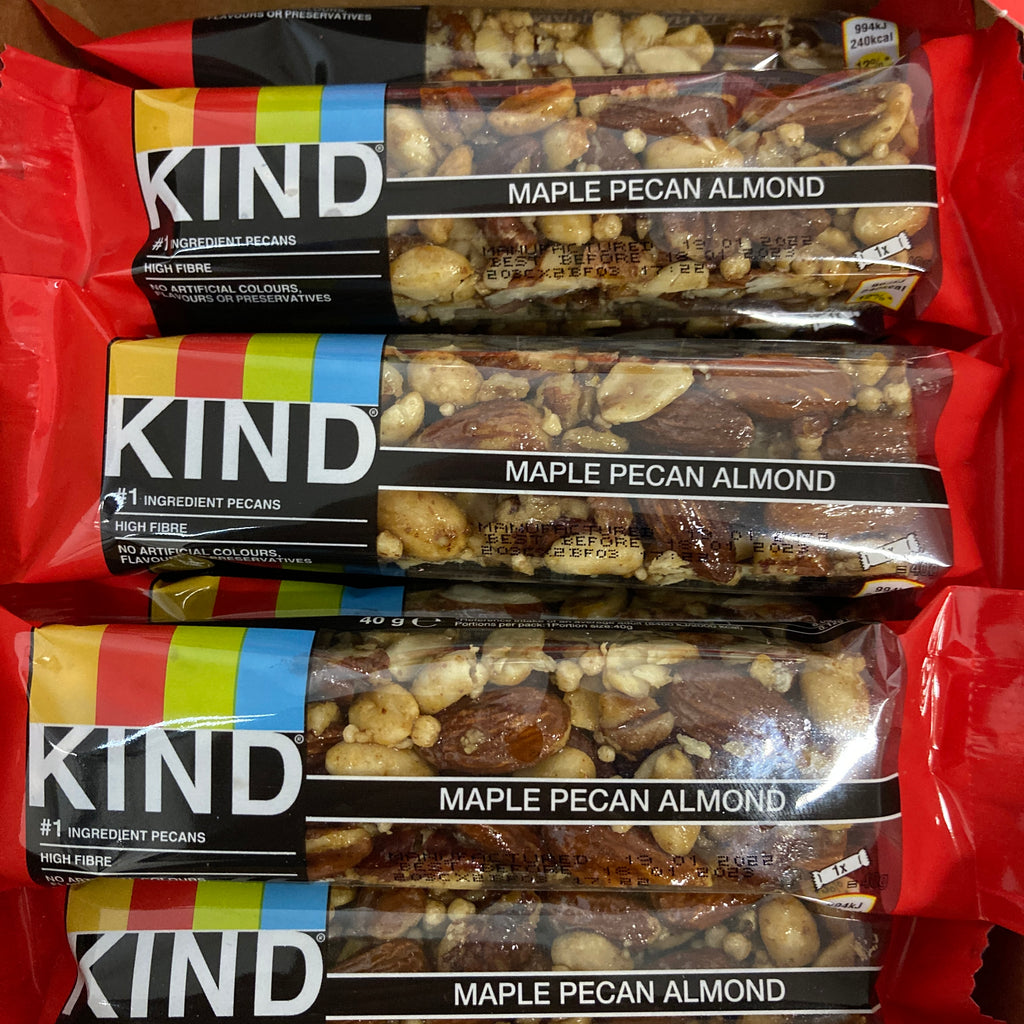 12x KIND Maple Pecan Almond Bars 12x40g Low Price Foods Ltd 12x-kind-maple-pecan-almond-bars-12x40g-low-price-foods-ltd