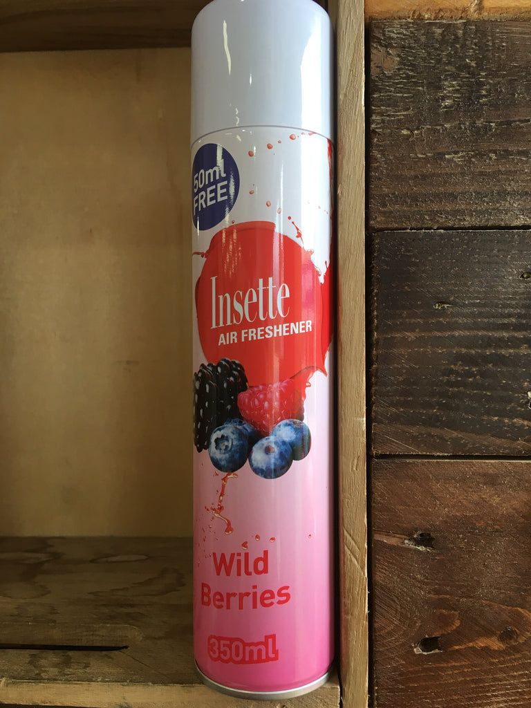 Insette Air Freshener Wild Berries Fragrance 300ml & Low Price Foods Ltd
