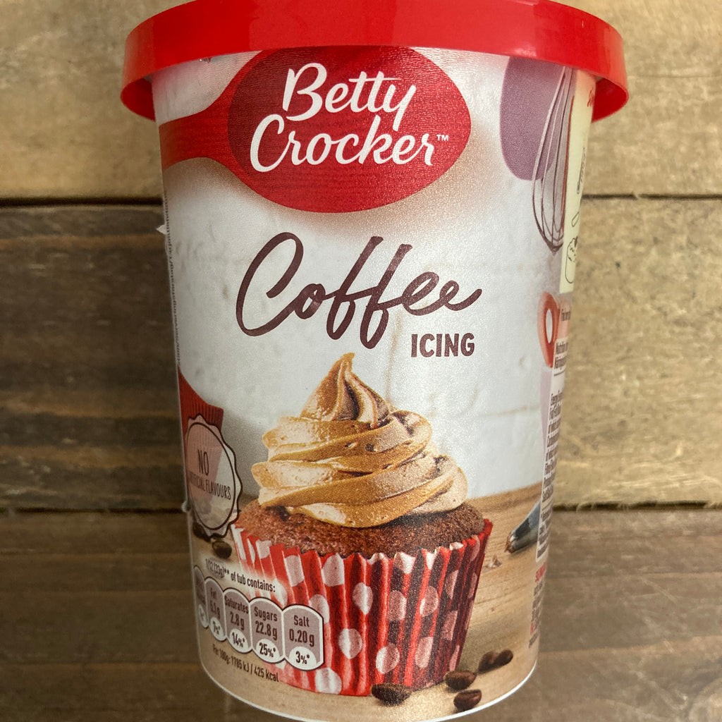2x Betty Crocker Coffee Icing Tubs (2x400g) & Low Price Foods Ltd