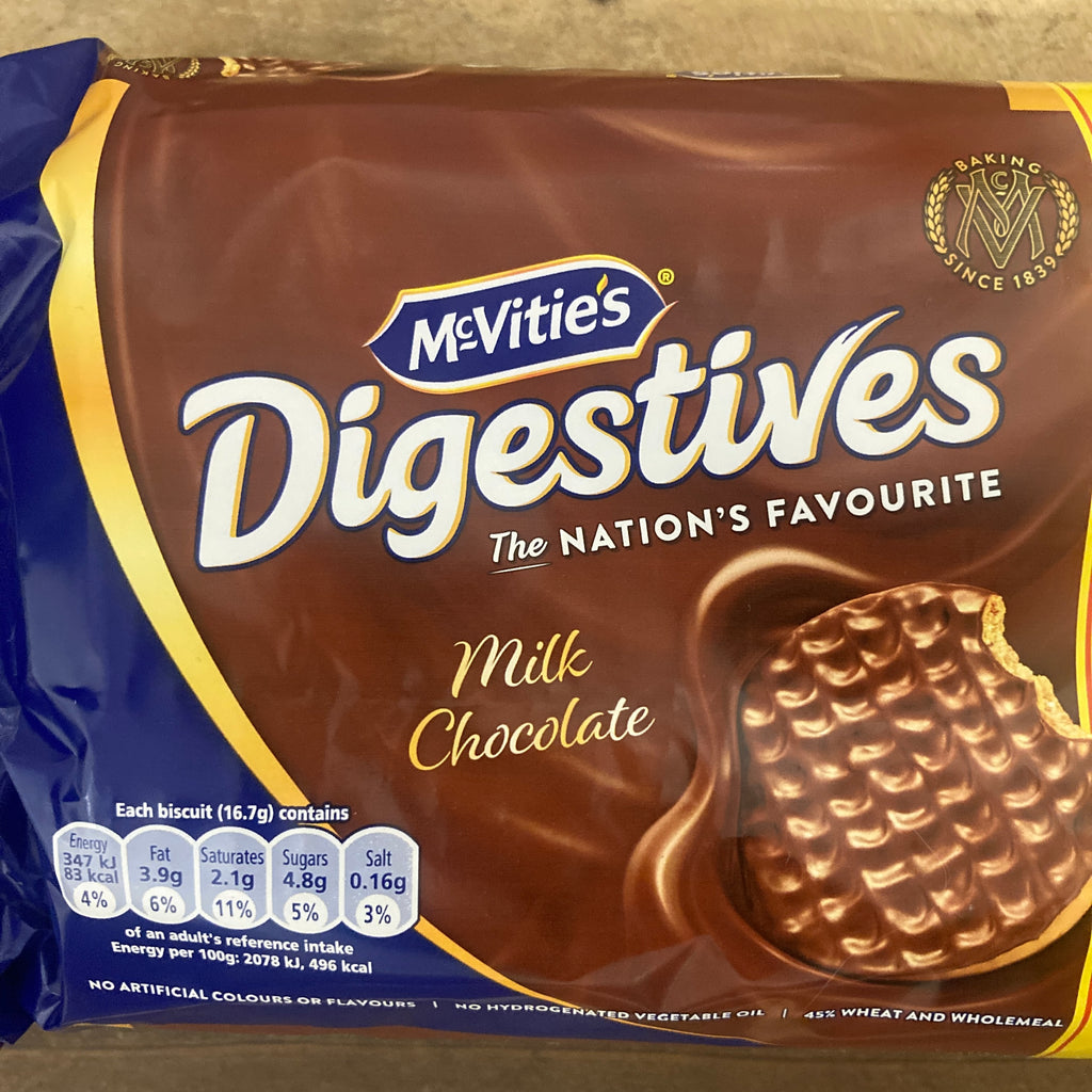 2x McVitie's Milk Chocolate Digestives Biscuits (1 Twin Pack of 2x316g ...