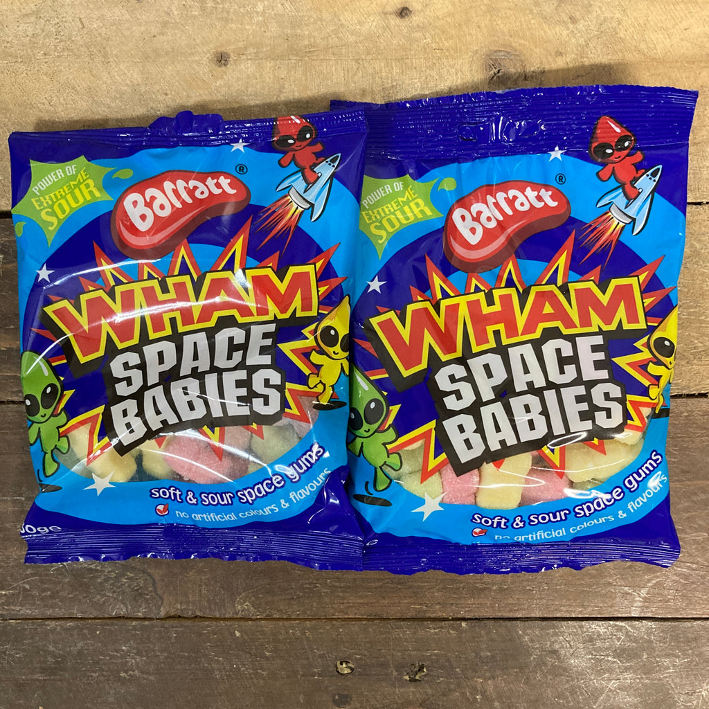 3x Barratt Wham Space Babies Bags (3x130g) & Low Price Foods Ltd