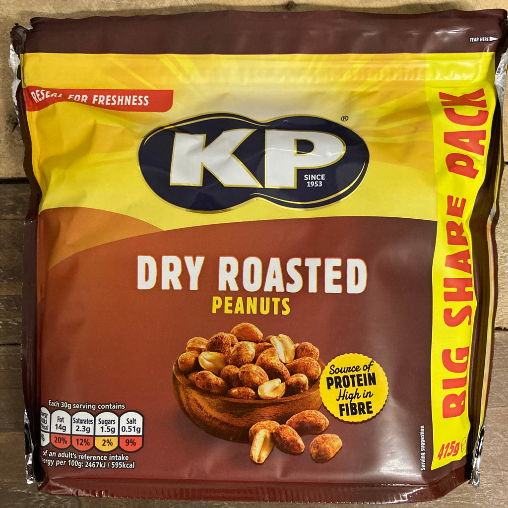 415g KP Dry Roasted Peanuts Big Share Pack (1 Pack of 415g) & Low Price ...
