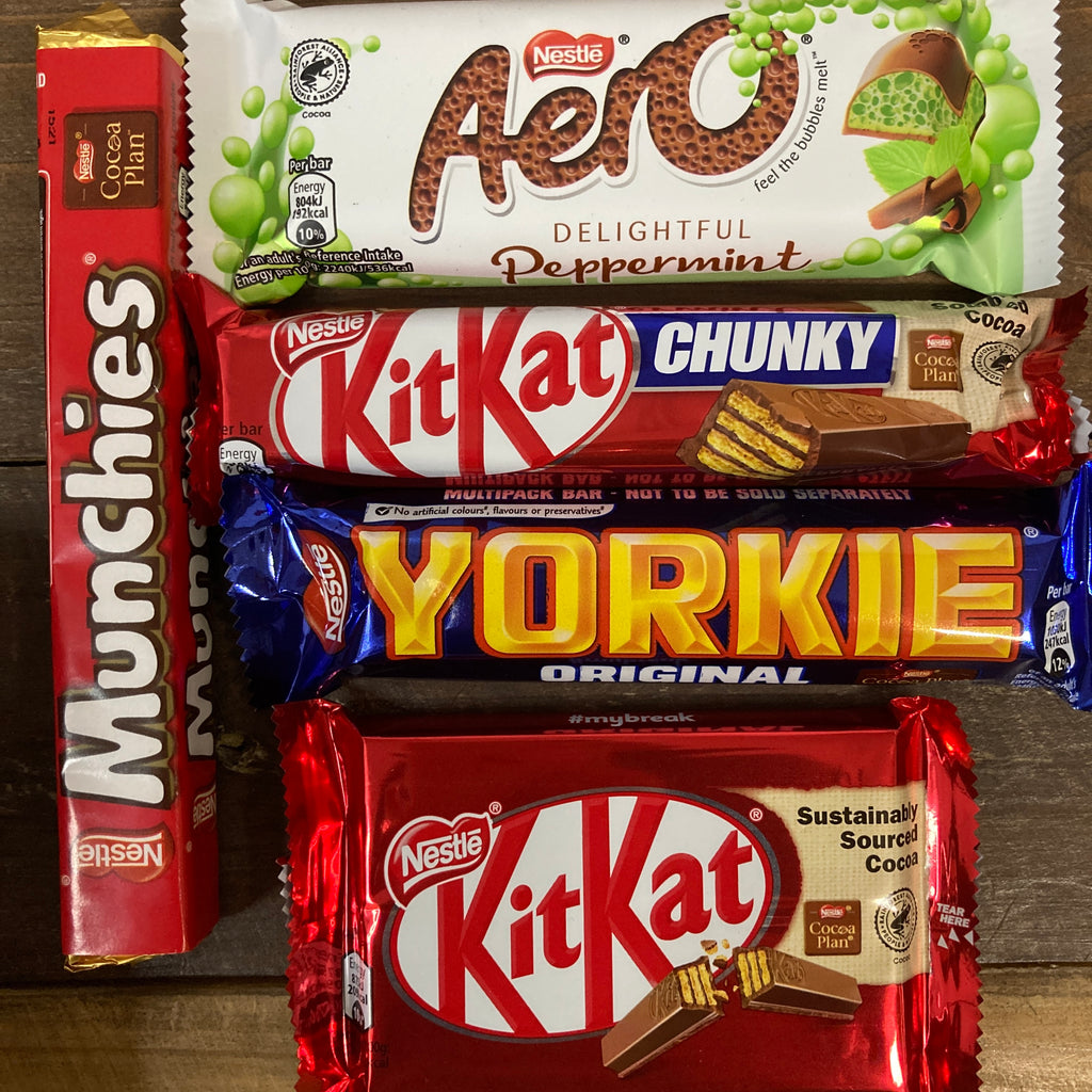 30x Chocolate Bars The Big Variety Box (1.3Kg) & Low Price Foods Ltd