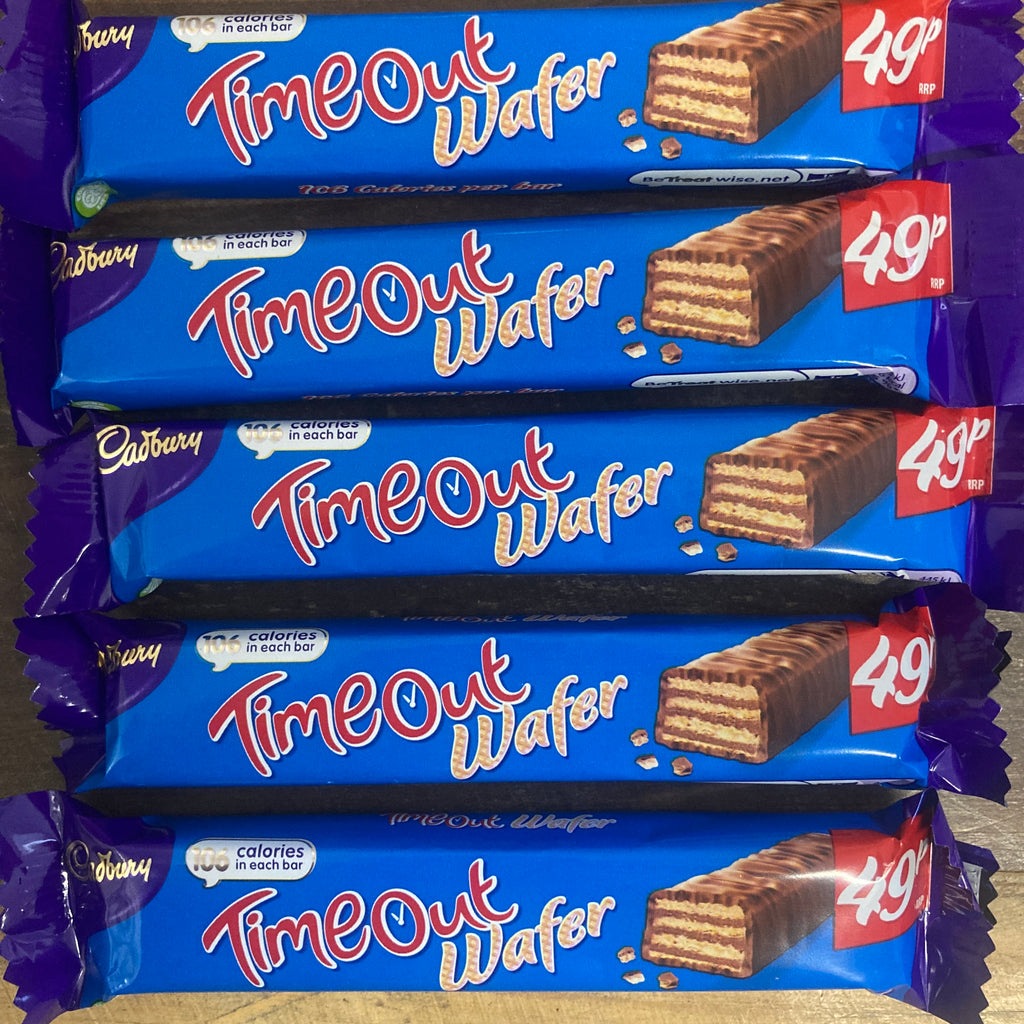 40x Cadbury Timeout Wafer Chocolate Biscuit Bars (40x20.2g) & Low Price ...