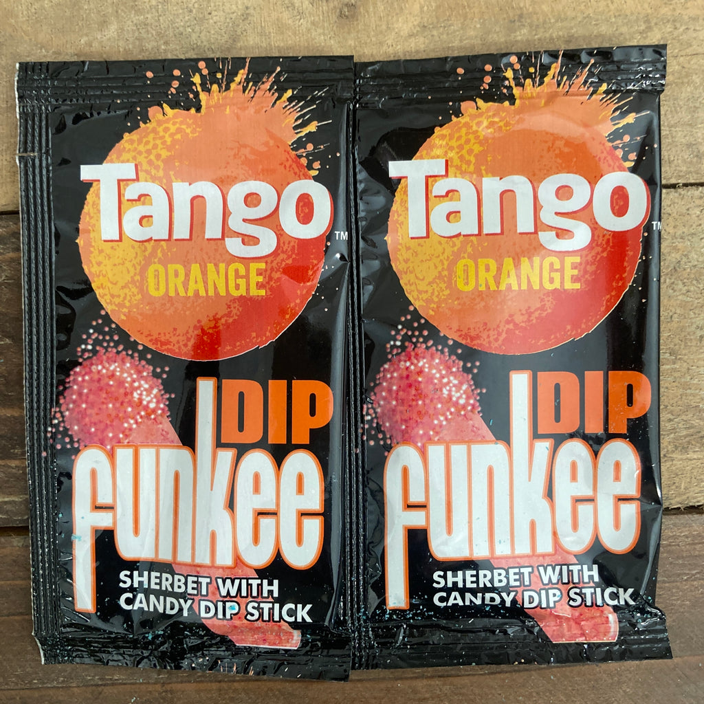 48x Tango Funkee Dip Fruity Sherbet with Candy Dip Stick Bags (48x15g ...
