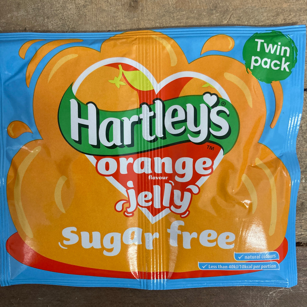 4x Hartleys Sugar Free Orange Jelly Mixes (2 Packs of 2x11.5g) & Low ...