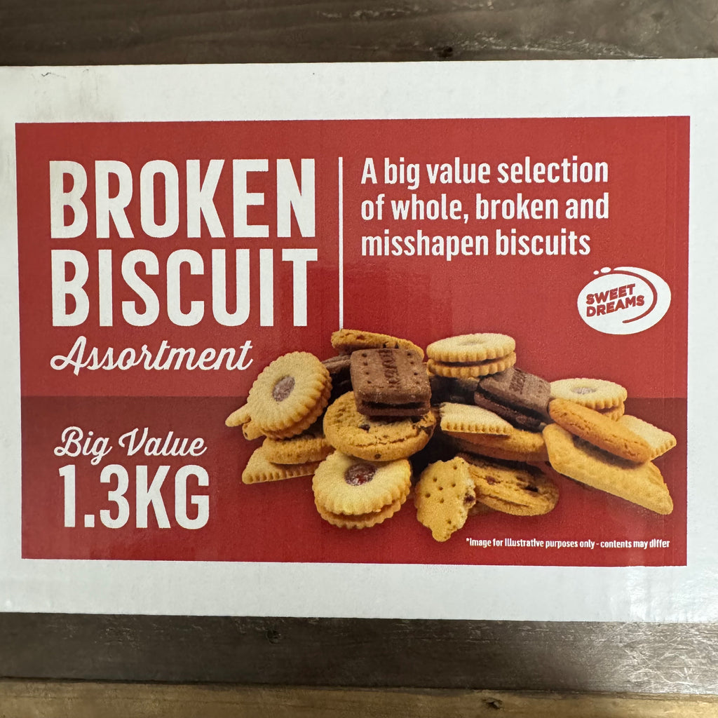 1.3Kg Biscuit Assortment (Broken & Mis-Shapes) & Low Price Foods Ltd