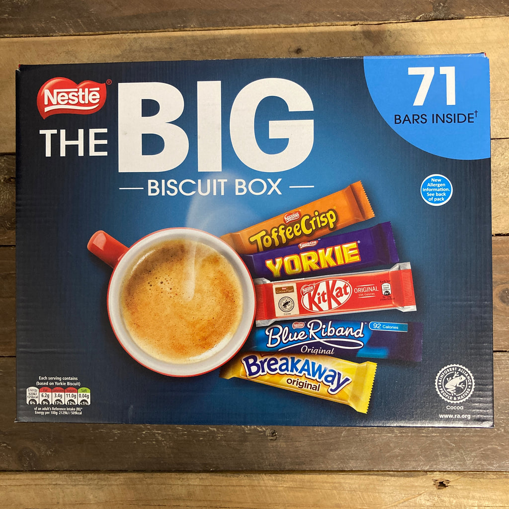 71x Individually Wrapped Chocolate Biscuit Bars (1x Big Bag of 71 Bars ...