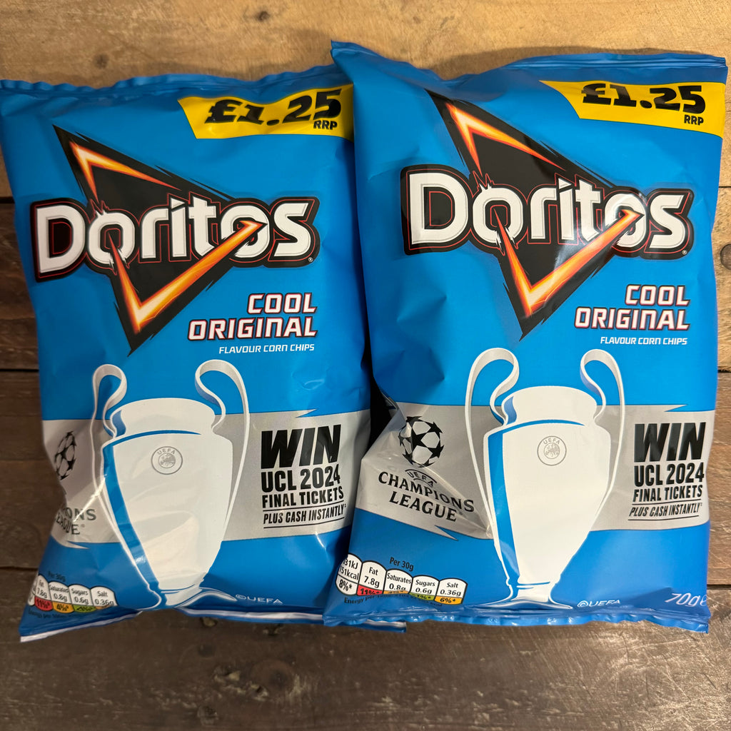 3x Doritos Cool Original Tortilla Chips Share Bags (3x70g) & Low Price ...