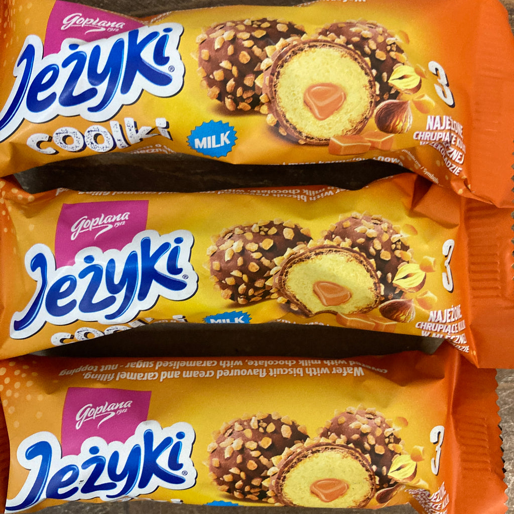12x Goplana Jeżyki Coolki Milk Chocolate Triple Packs (12x35g) & Low ...