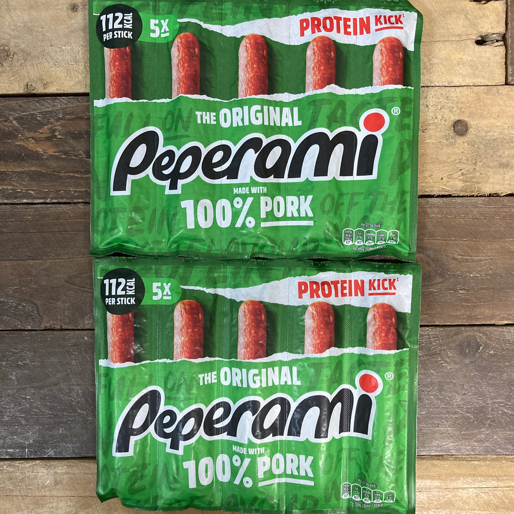 10x Peperami Original Sticks (2 Packs of 5x22.5g) & Low Price Foods Ltd