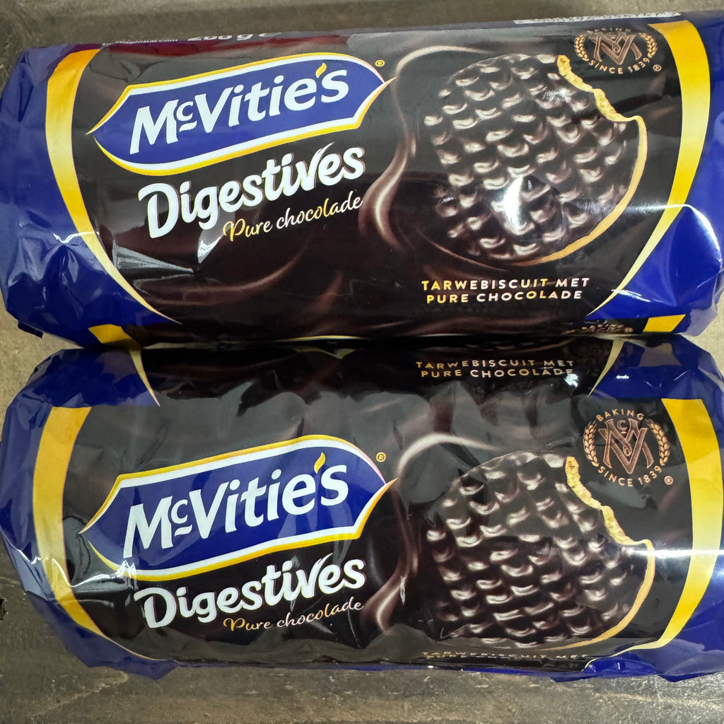 2x McVitie's Dark Chocolate Digestive Biscuits (2 Packs of 266g) & Low ...