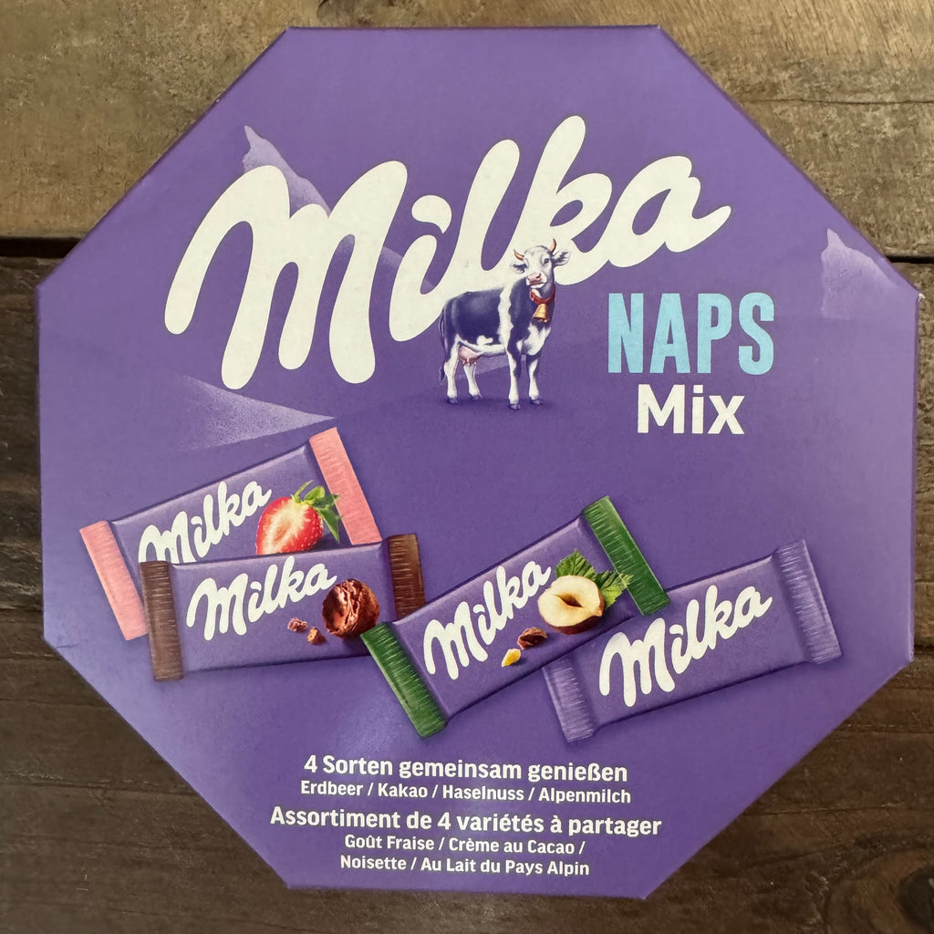 27x Milka Naps Mix Mini Chocolate Bars (1 Box of 138g) & Low Price ...