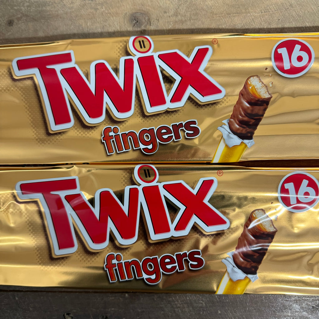 32x Twix Fingers (2 Packs of 16x20g) & Low Price Foods Ltd