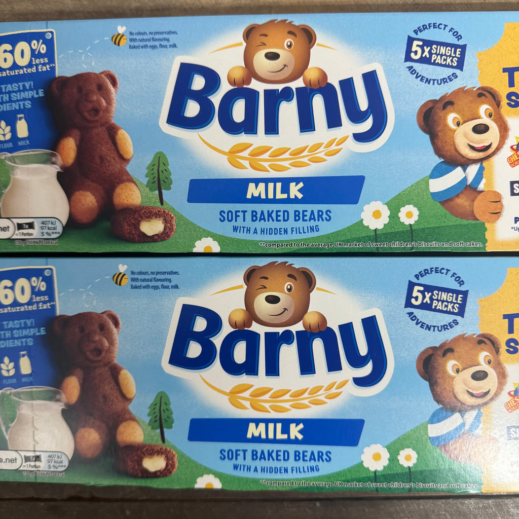 10x Barny Milk Soft Baked Bears Cakes (2 Boxes of 5 Cakes) & Low Price ...