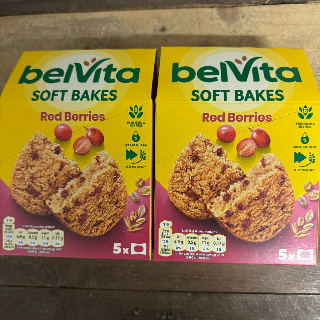 10x Belvita Red Berries Soft Bakes (2 Boxes of 5 Bakes) & Low Price ...