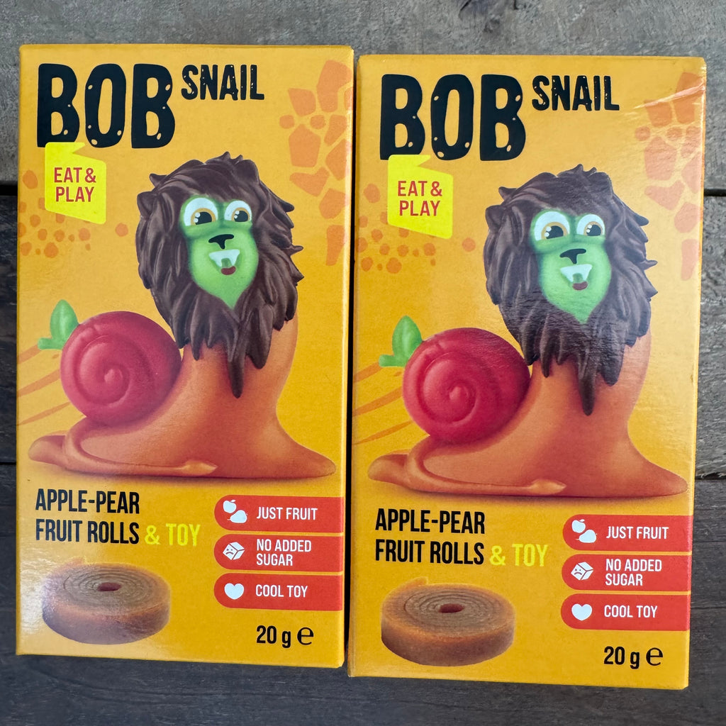 3x Bob Snail Bobnimals Fruit Rolls & Toys (3x20g) & Low Price Foods Ltd