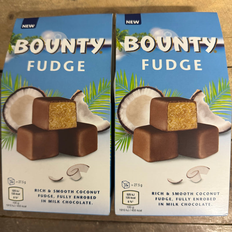 2x Bounty Fudge Gift Boxes (2x110g) & Low Price Foods Ltd