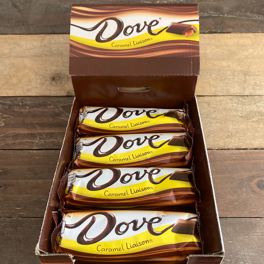 24x Dove Caramel Liaison Chocolate Bars (24x50g) & Low Price Foods Ltd