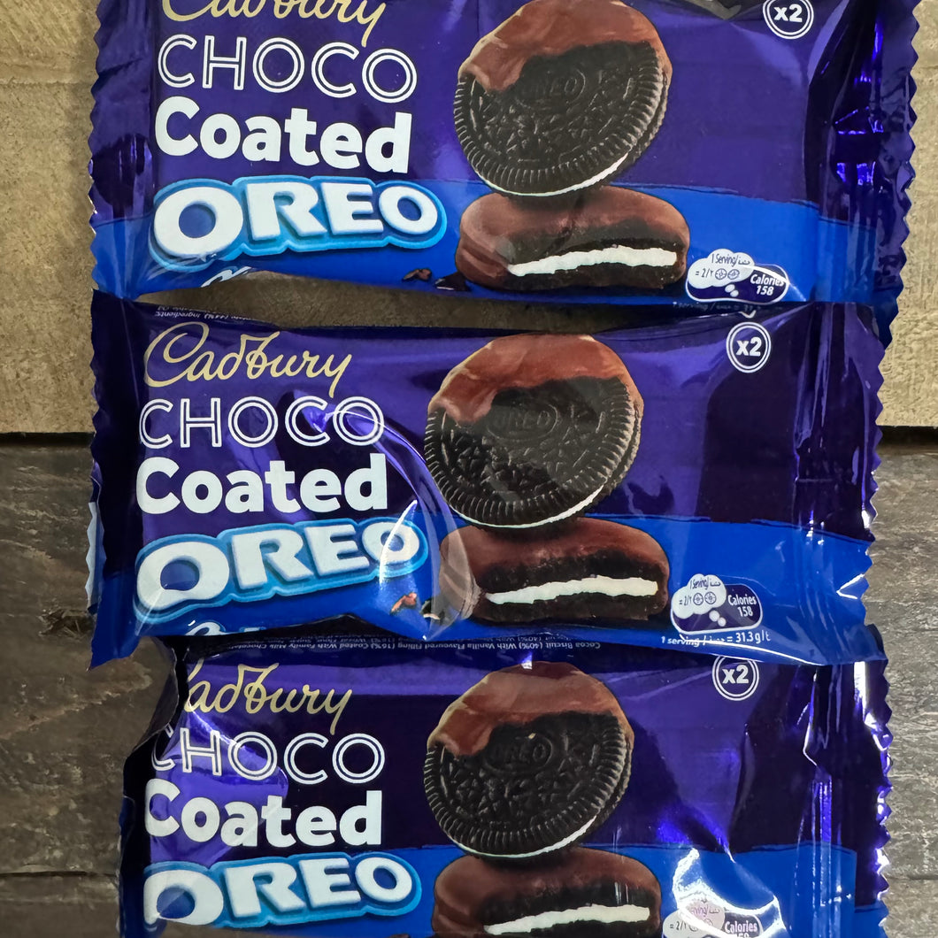 9x Cadbury Chocolate Coated Oreo Biscuits Packs (1 Box of 9x31.3g ...