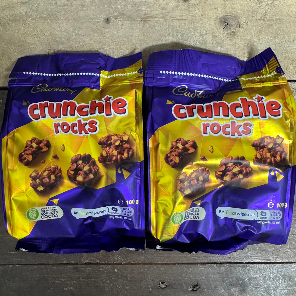 3x Cadbury Crunchie Rocks Chocolate Share Bags (3x100g) & Low Price ...