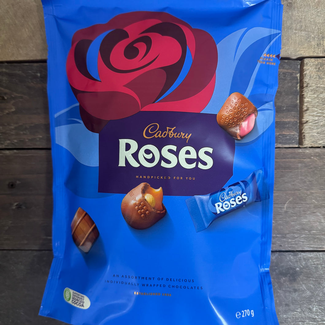270g Cadbury Roses Chocolates (1 Bag of 270g) & Low Price Foods Ltd