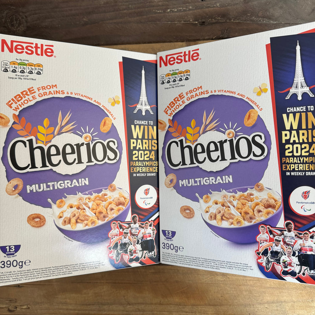 2x Nestle Cheerios Multigrain Cereal (2x390g) & Low Price Foods Ltd