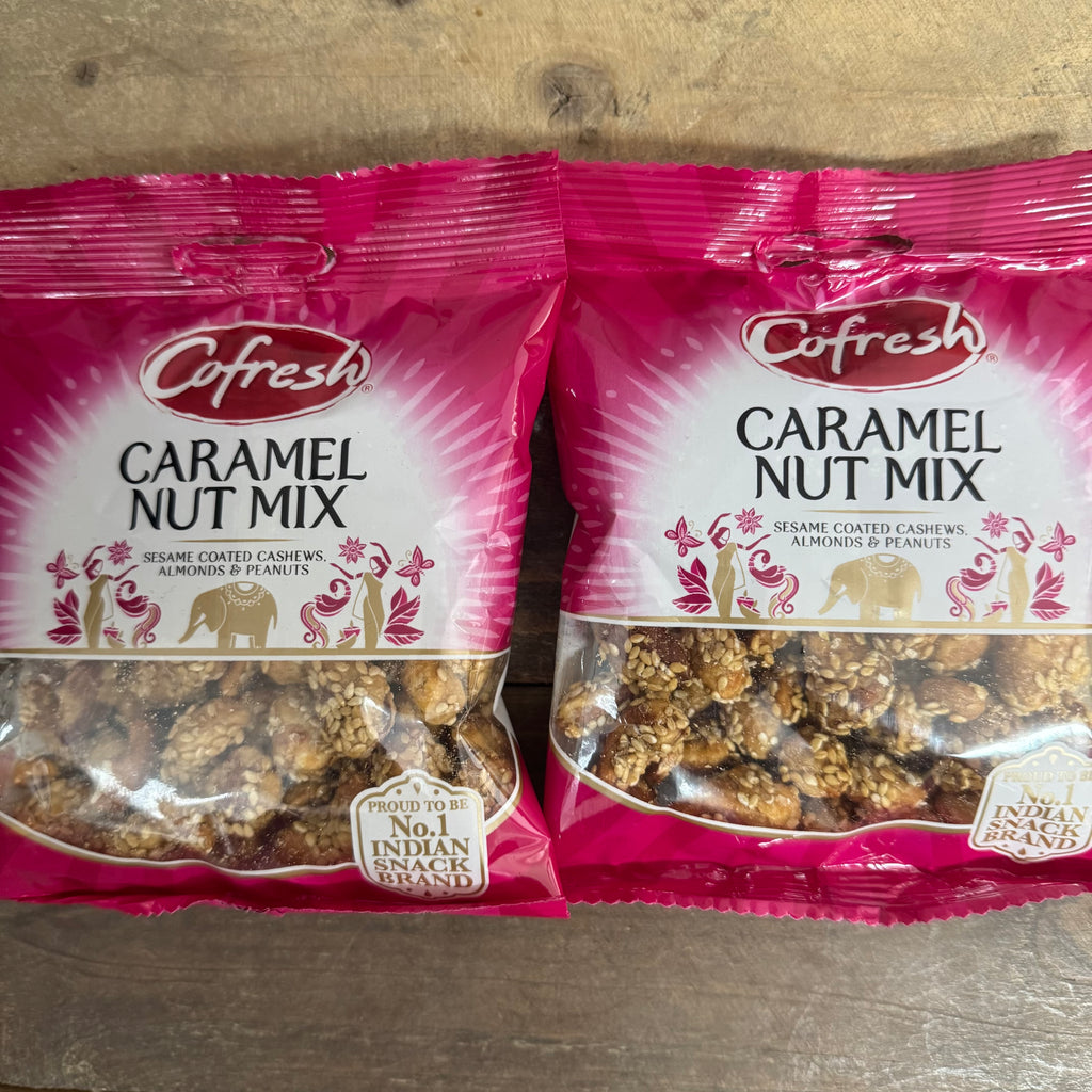 2x Cofresh Caramel Nut Mix Bags (2x80g) & Low Price Foods Ltd