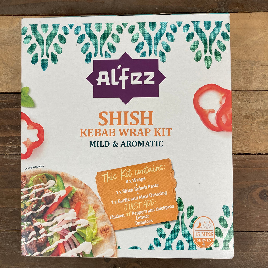 2x Al'Fez Shish Kebab Wrap Kits (2x510g) & Low Price Foods Ltd
