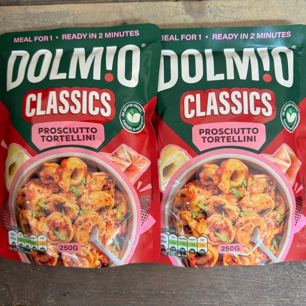 2x Dolmio Classics Prosciutto Tortellini Pasta Ready Meals (2x250g ...