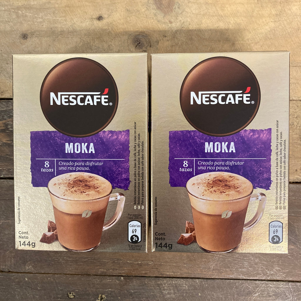 16x Nescafe Mocha Instant Coffee Sachets (2 Boxes of 8 Sachets) & Low ...