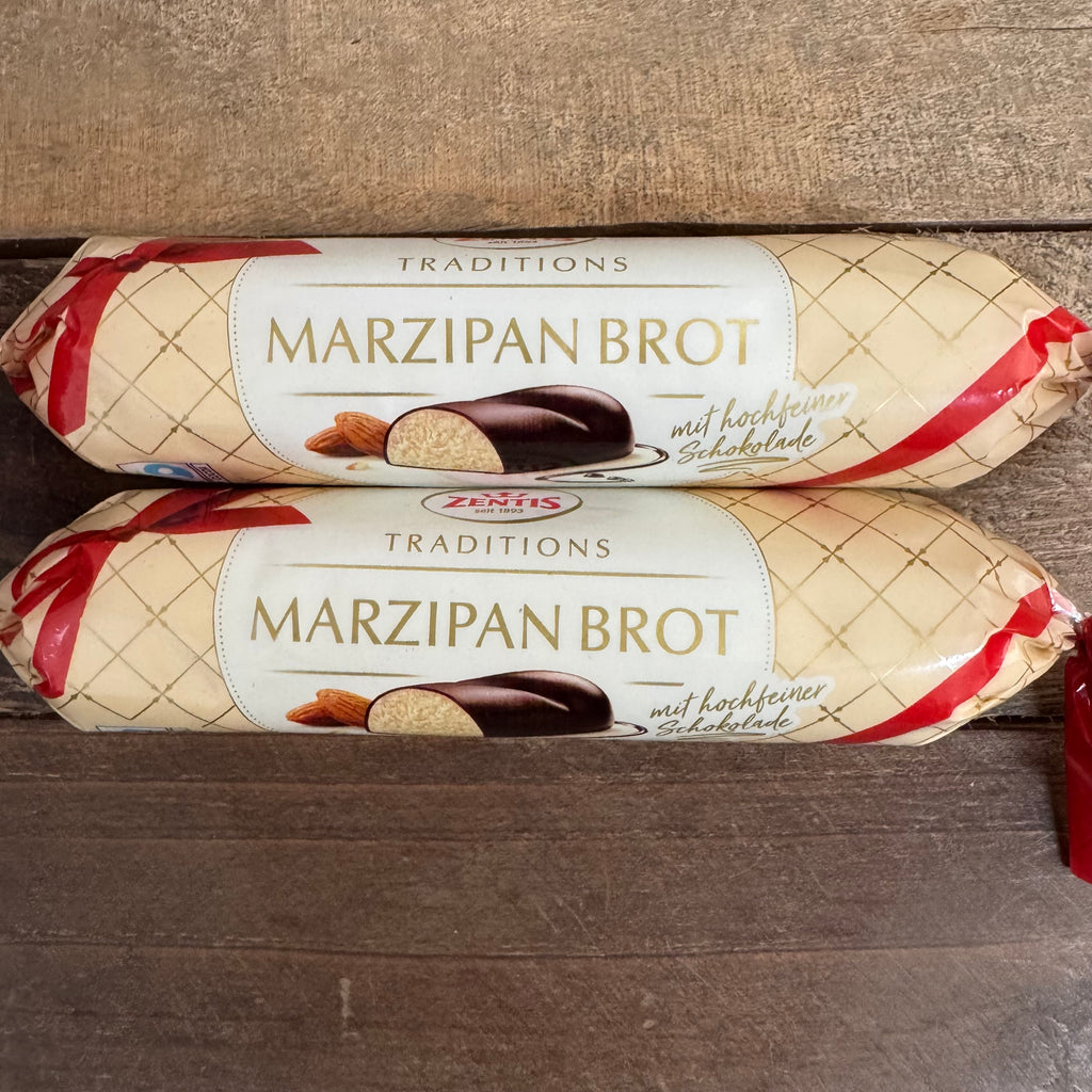 2x Zentis Dark Chocolate Covered Marzipan Brot Bars (2x100g) & Low ...