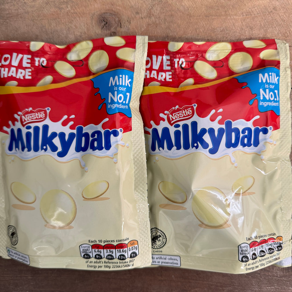 3x Milkybar Buttons White Chocolate Share Bags (3x80g) & Low Price ...