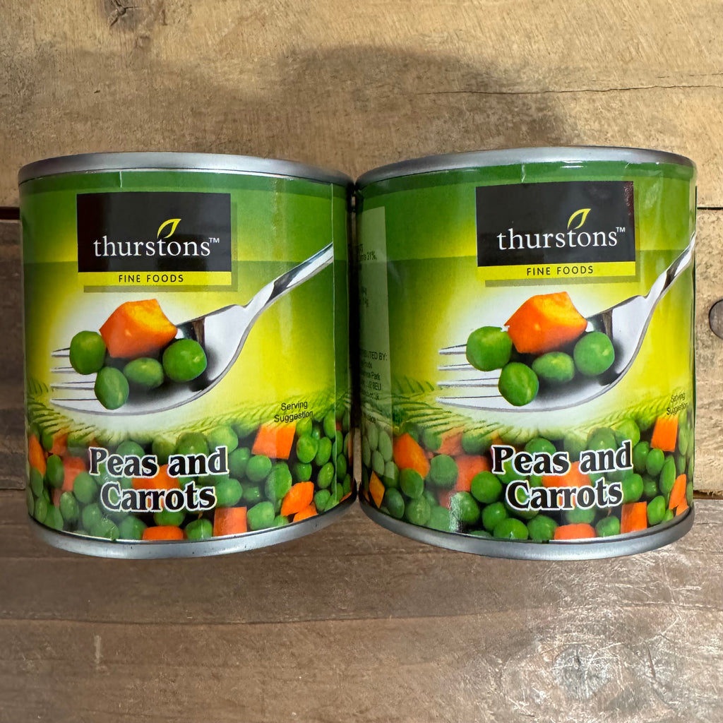 4x Thurstons Peas & Carrots Tins (4x184g) & Low Price Foods Ltd