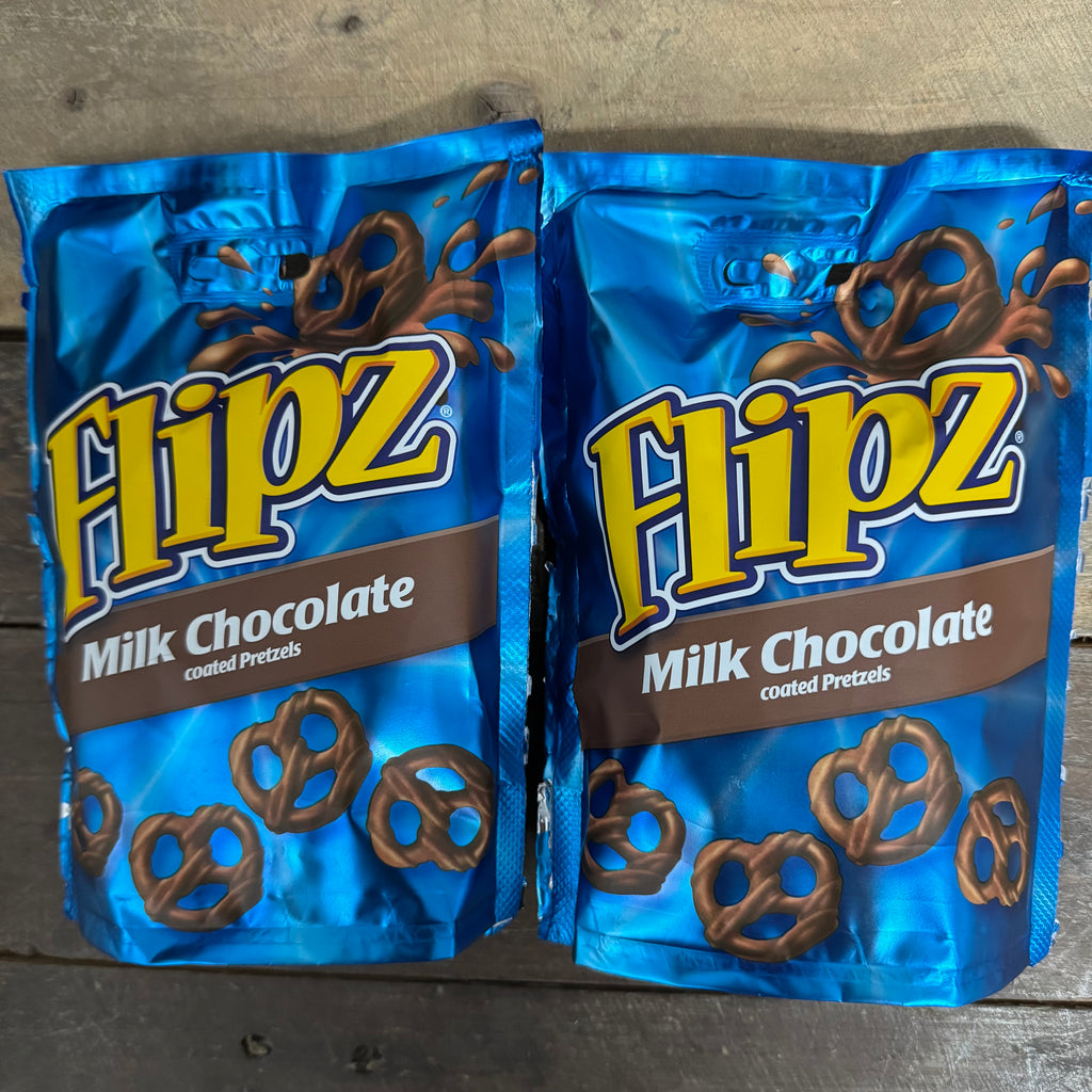 3x Flipz Milk Chocolate Coated Pretzels Share Bags (3x90g) & Low Price ...