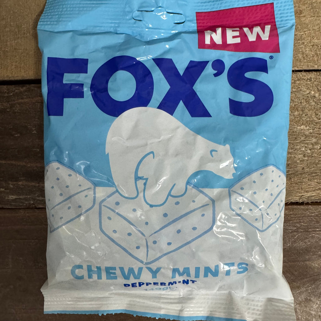 3x Fox's Chewy Mints Peppermint Bags (3x140g) & Low Price Foods Ltd