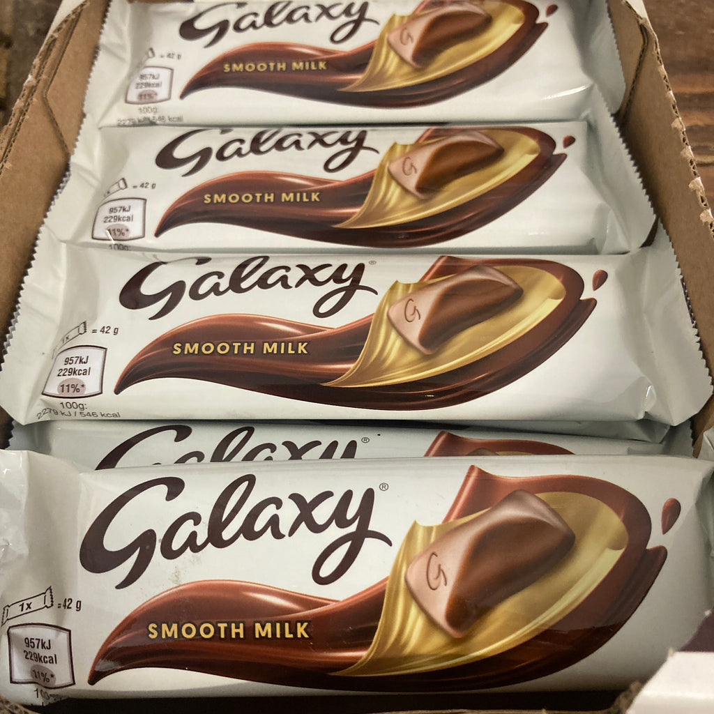 12x Galaxy Smooth Milk Chocolate Bars (12x42g) & Low Price Foods Ltd