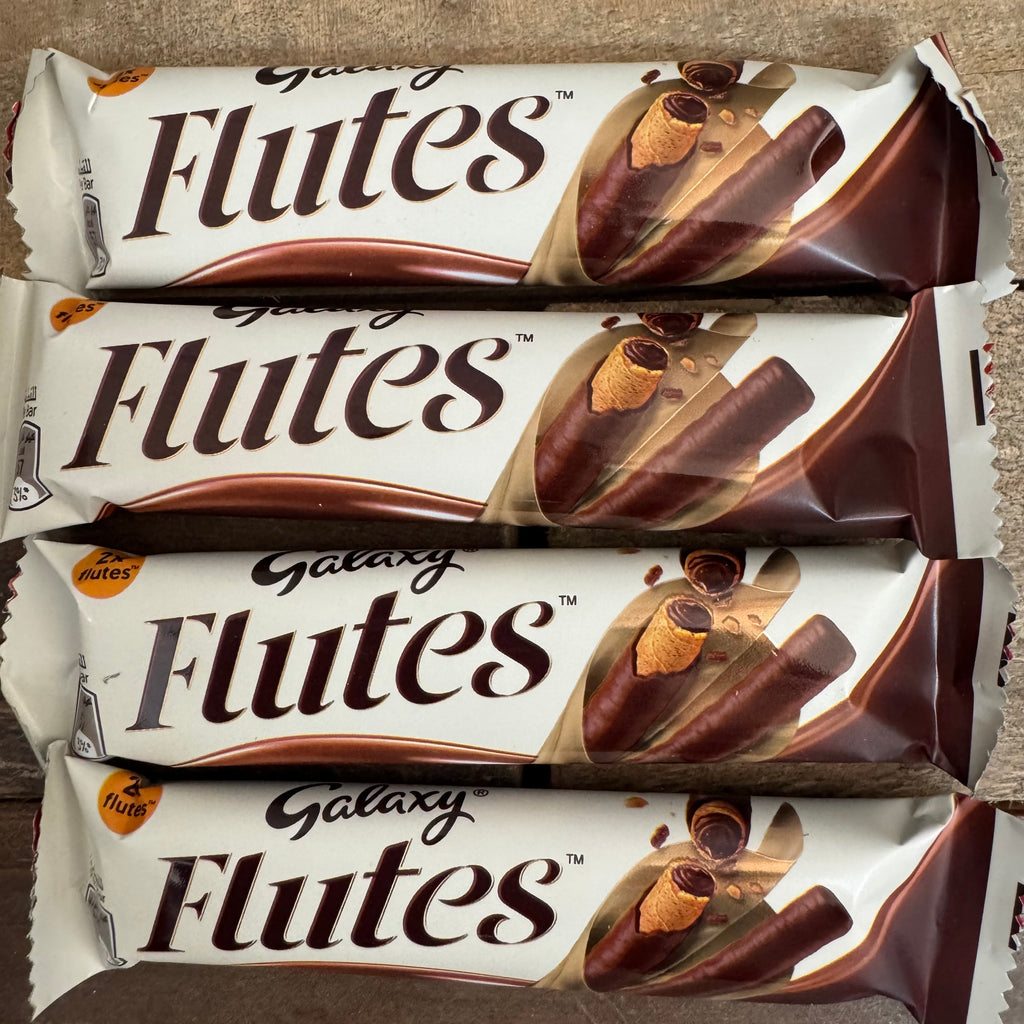 12x Galaxy Flutes Twin Finger Chocolate Bars (12x22.5g) & Low Price ...