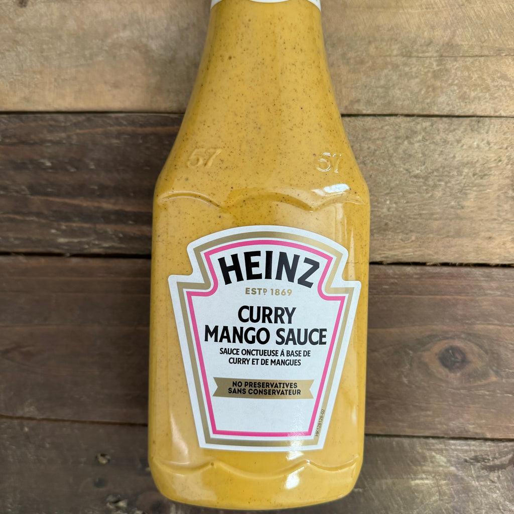 940g Heinz Curry Mango Sauce Bottle (1x940g) & Low Price Foods Ltd