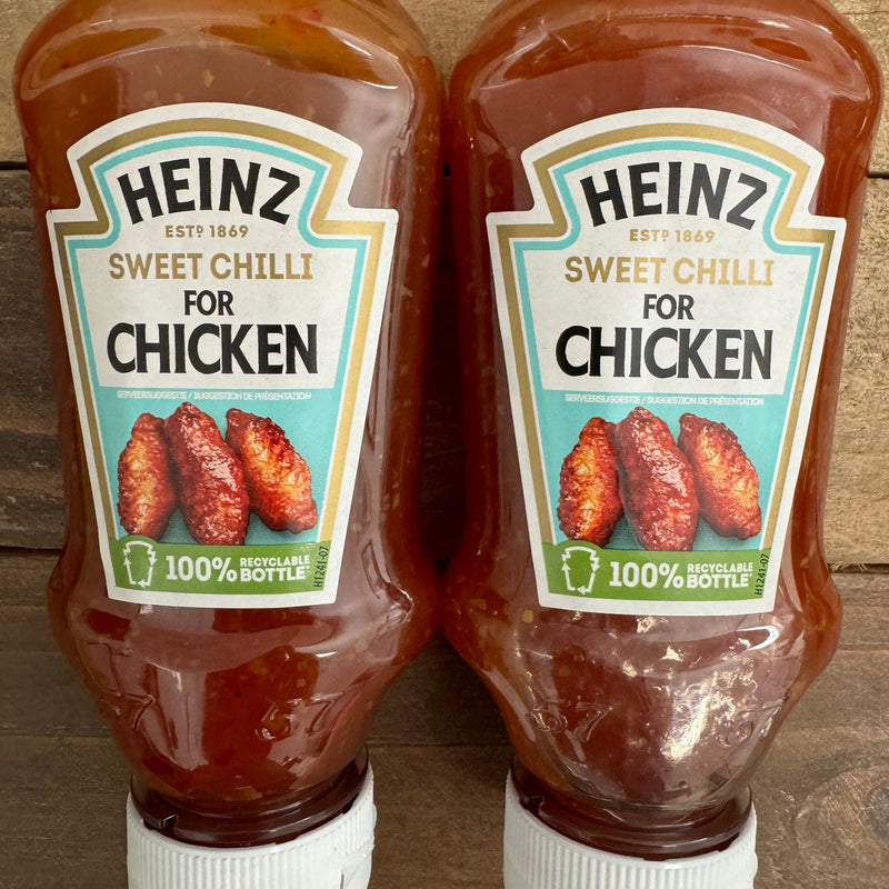 2x Heinz Sweet Chilli Sauce Bottles (2x260g) & Low Price Foods Ltd