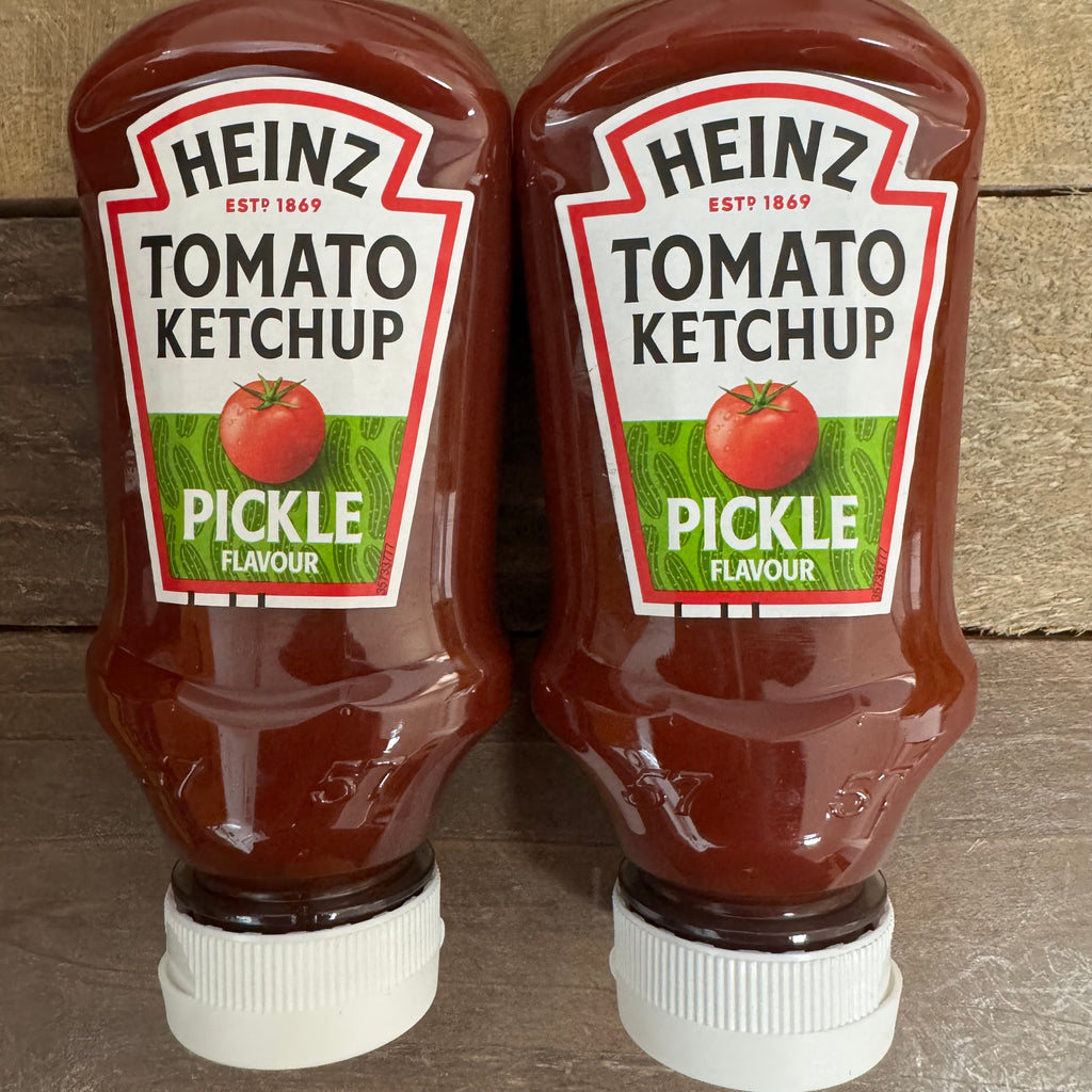 3x Heinz Tomato Ketchup Pickle Flavour Bottles (3x250g) & Low Price ...
