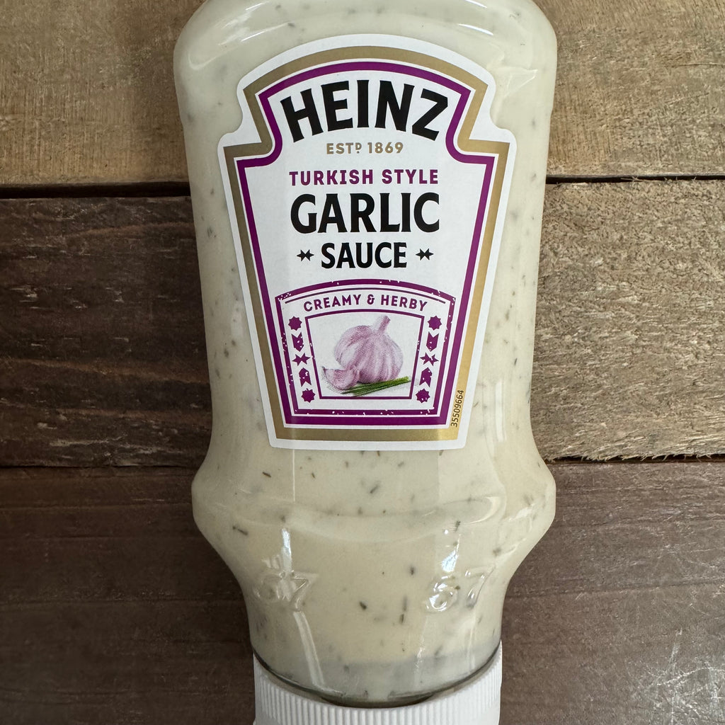 Heinz Turkish Style Garlic Sauce (1x420g) & Low Price Foods Ltd