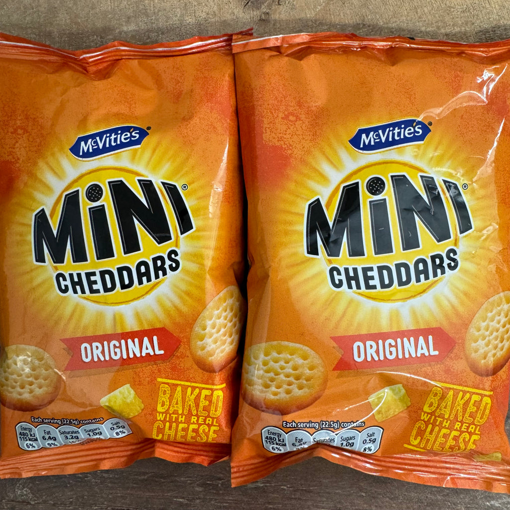 6x Jacob's Mini Cheddars Original Snacks Grab Bags (6x45g) & Low Price ...