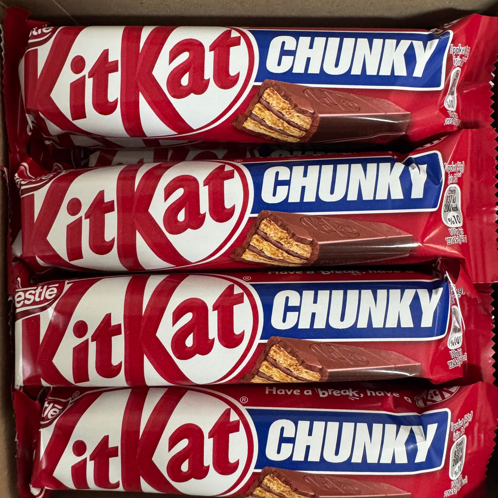 12x Nestle KitKat Chunky Chocolate Bars (12x38g) & Low Price Foods Ltd