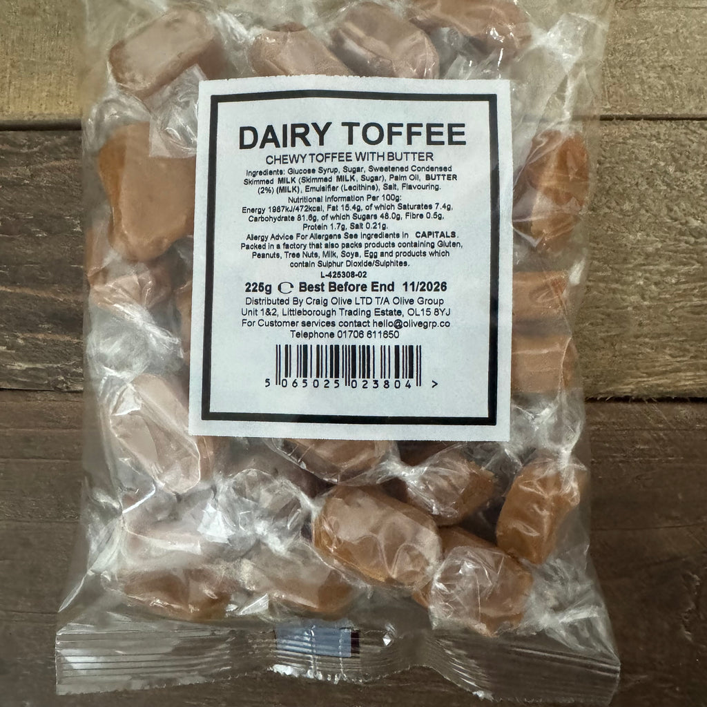 2x Low Price Dairy Toffee Bags (2x225g) & Low Price Foods Ltd