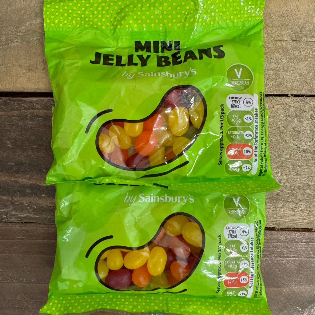 12x Low Price Mini Jelly Beans Sweets Bags (12x70g) & Low Price Foods Ltd
