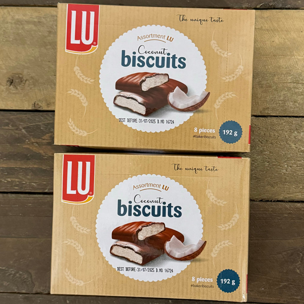 16x Lu Coconut Biscuits (2 Boxes of 8x24g) & Low Price Foods Ltd