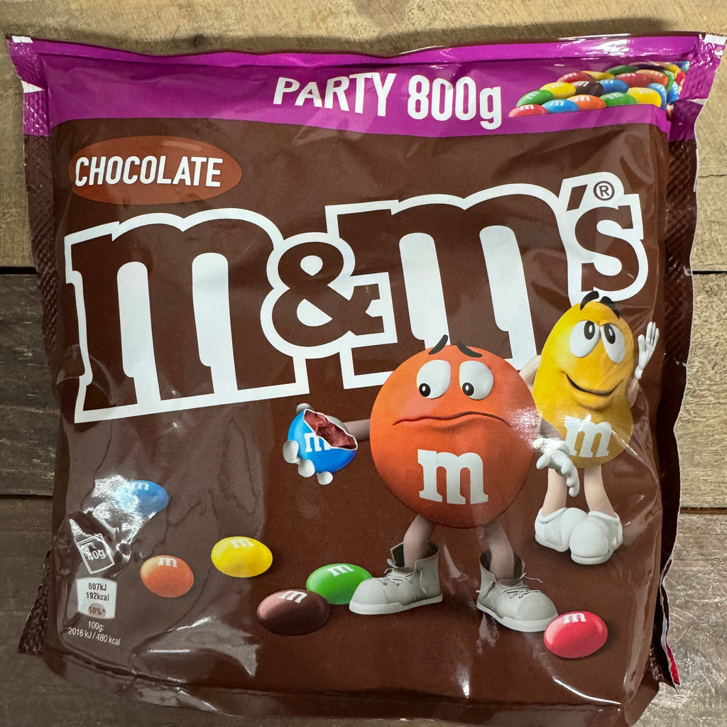 800g M&M's Chocolate Party Share Bag (1x800g) & Low Price Foods Ltd